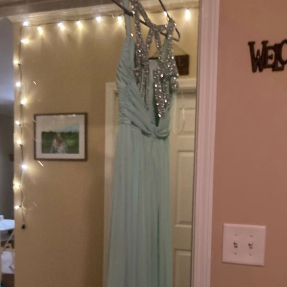 Jodi Kristopher | Dresses | Jodi Kristopher Mint Green Prom Dress Size ...